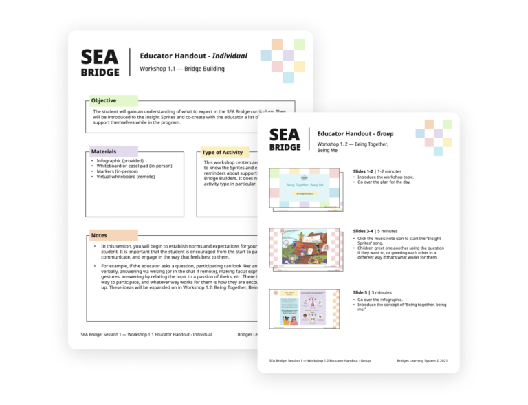 SEA Bridge - Bridges Learning System